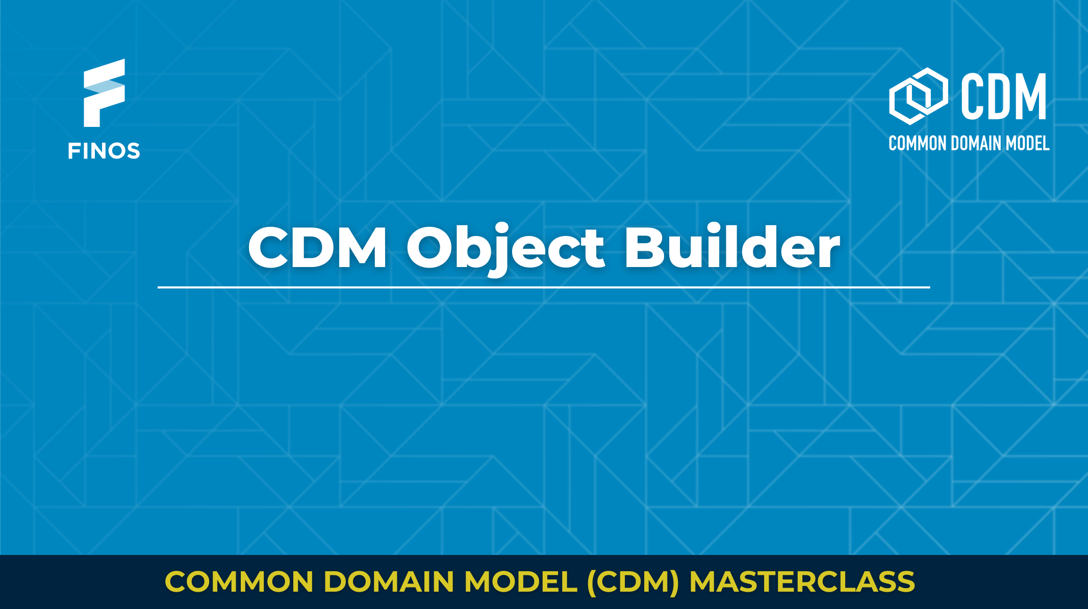Common Domain Model (CDM) Resources